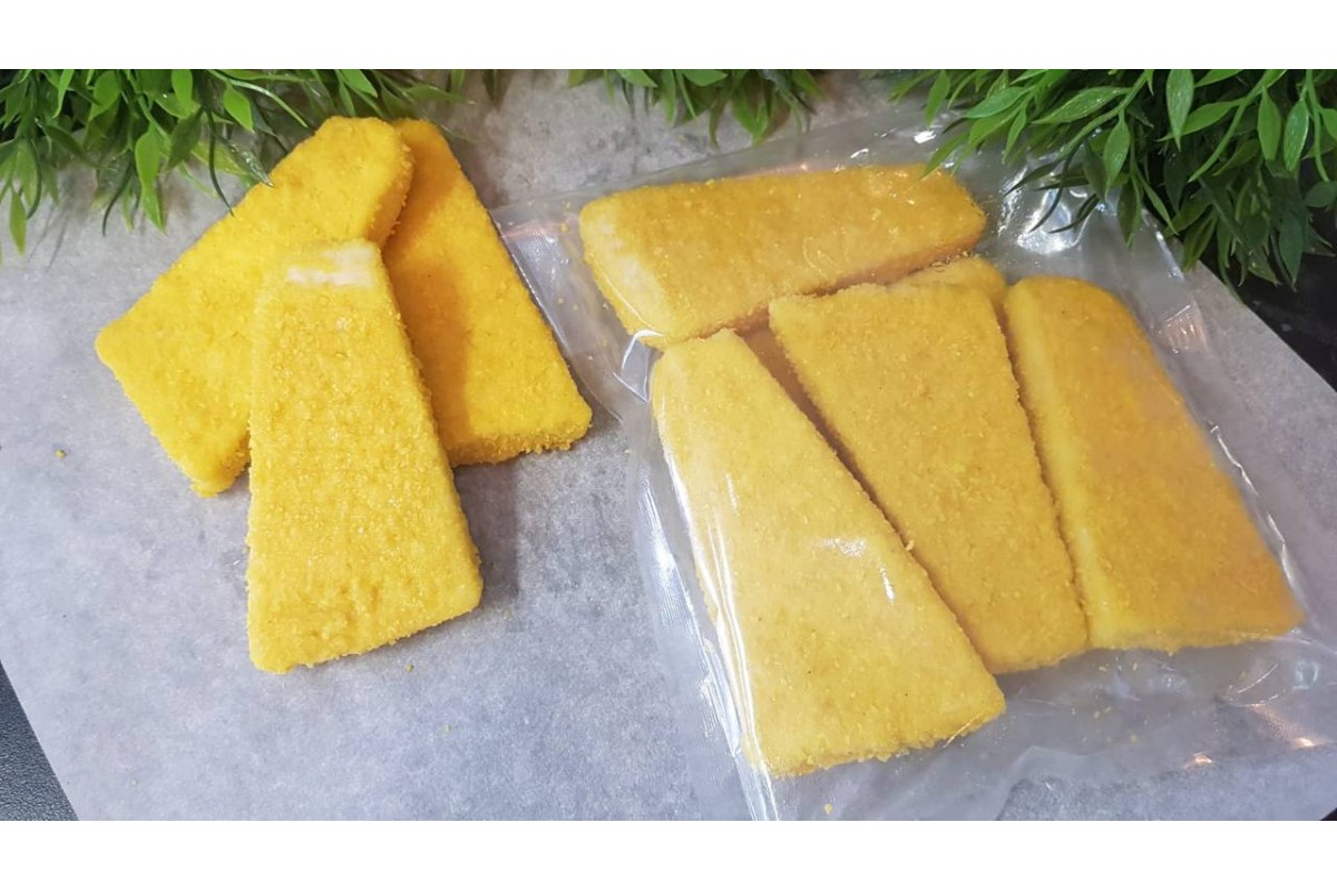 Котлеты из кальмара в панировке